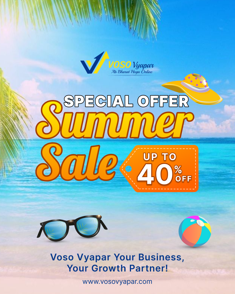 Launch your Business online in just 10 minutes- Voso Vyapar